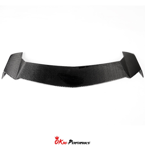 Mansory Style Dry Carbon Fiber (Plane Weave) Roof Spoiler For ...